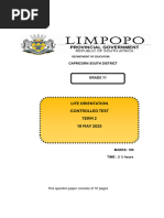 Lo Final Exam 2024 Grade 11 B | PDF | Learning | Adolescence