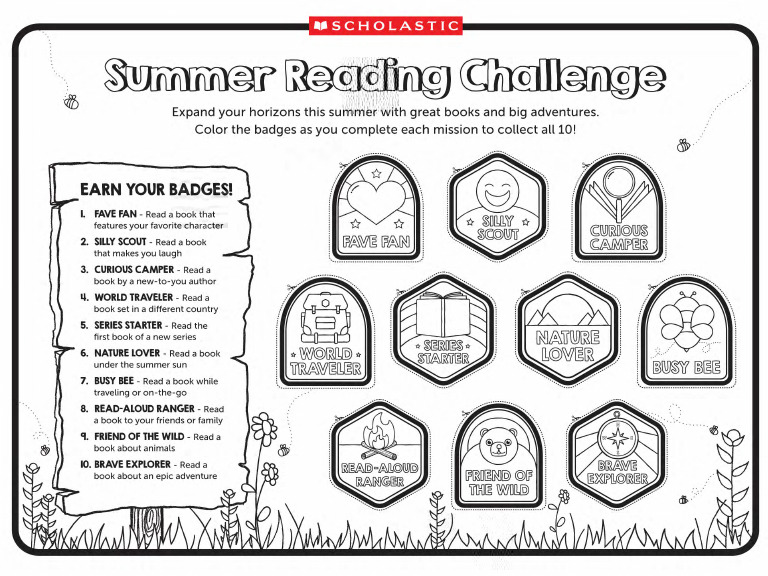 Scholastic Summer Reading Challenge Large | PDF