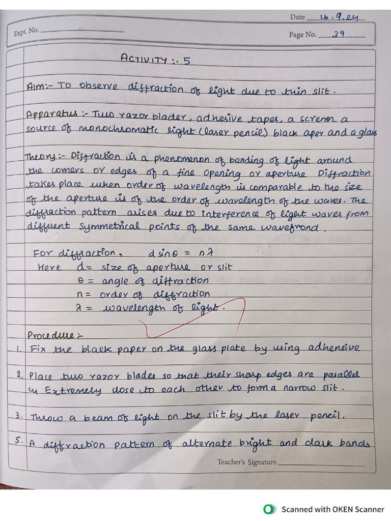 Phy Activity 5 KV 12 A | PDF