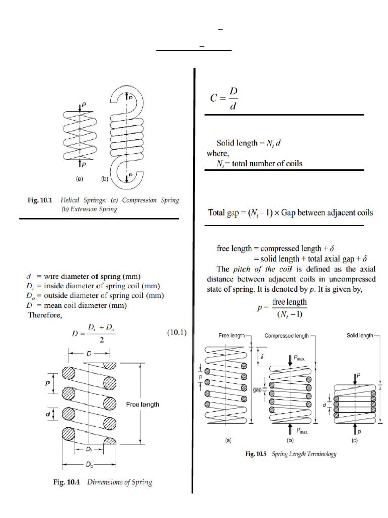 Data Sheet - Spring-1 | PDF | Stress (Mechanics) | Stiffness