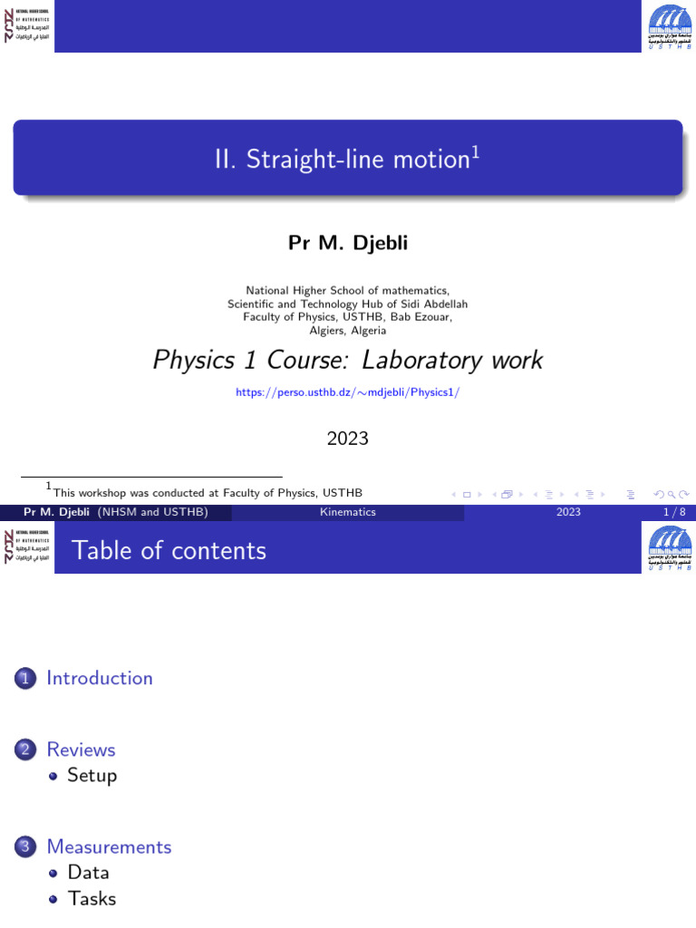 Straight Line Motion | PDF | Acceleration | Kinematics