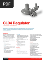 ROOTSRegulators B34 Spec Sheet | PDF | Valve | Gases