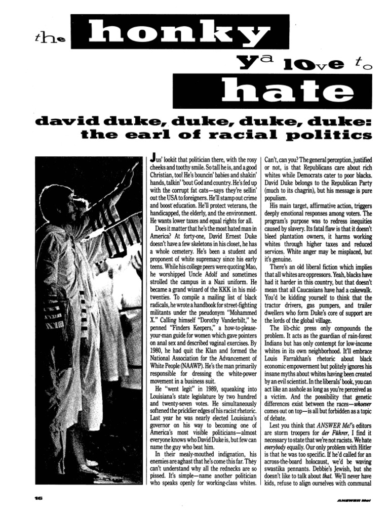 David Duke | PDF