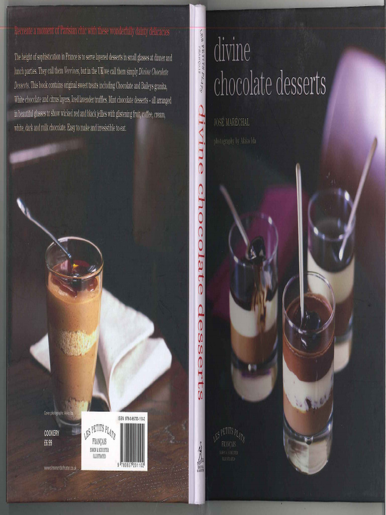 Les Petits Plats Divine Chocolate Desserts | PDF