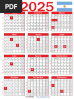 Calendario 2026 Con Festivos México Pdf