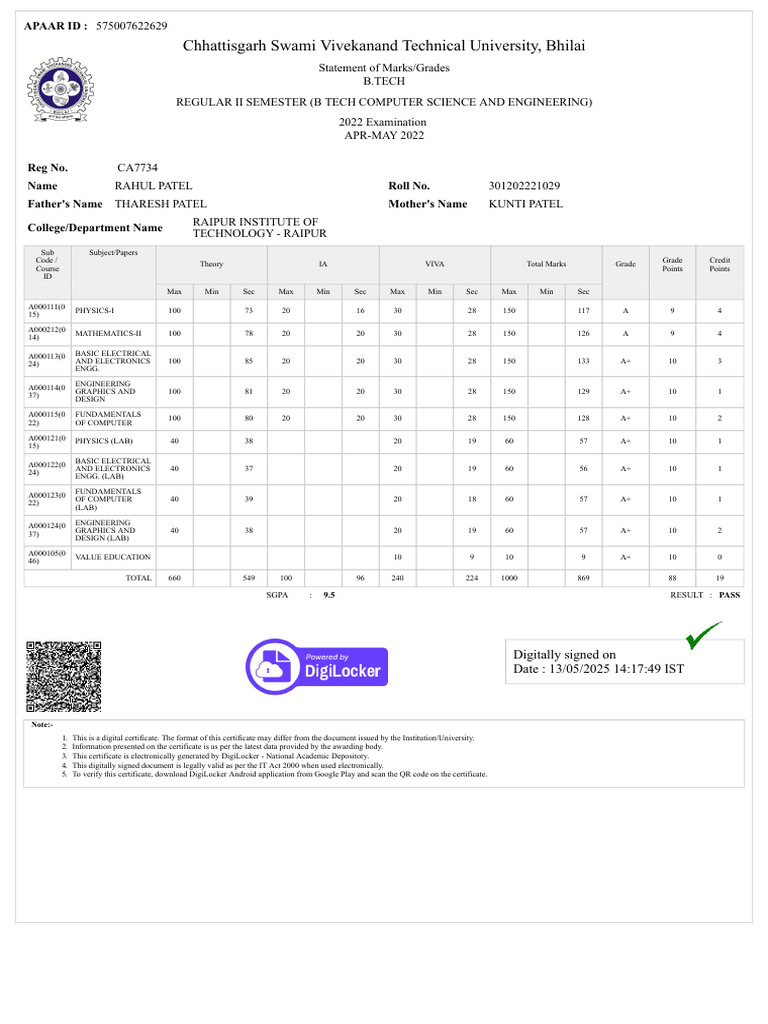 In Ac csvtu-DGMST-3012022210292022CA7734II | PDF | Computing