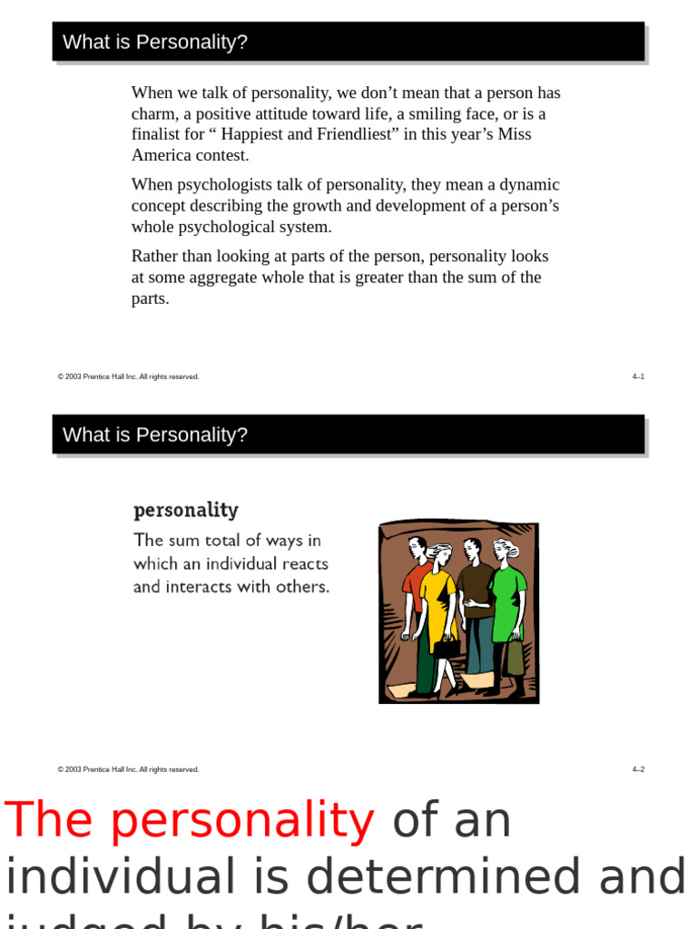 Personailty Traits For Success 30 Min May 2025 | PDF | Extraversion And ...