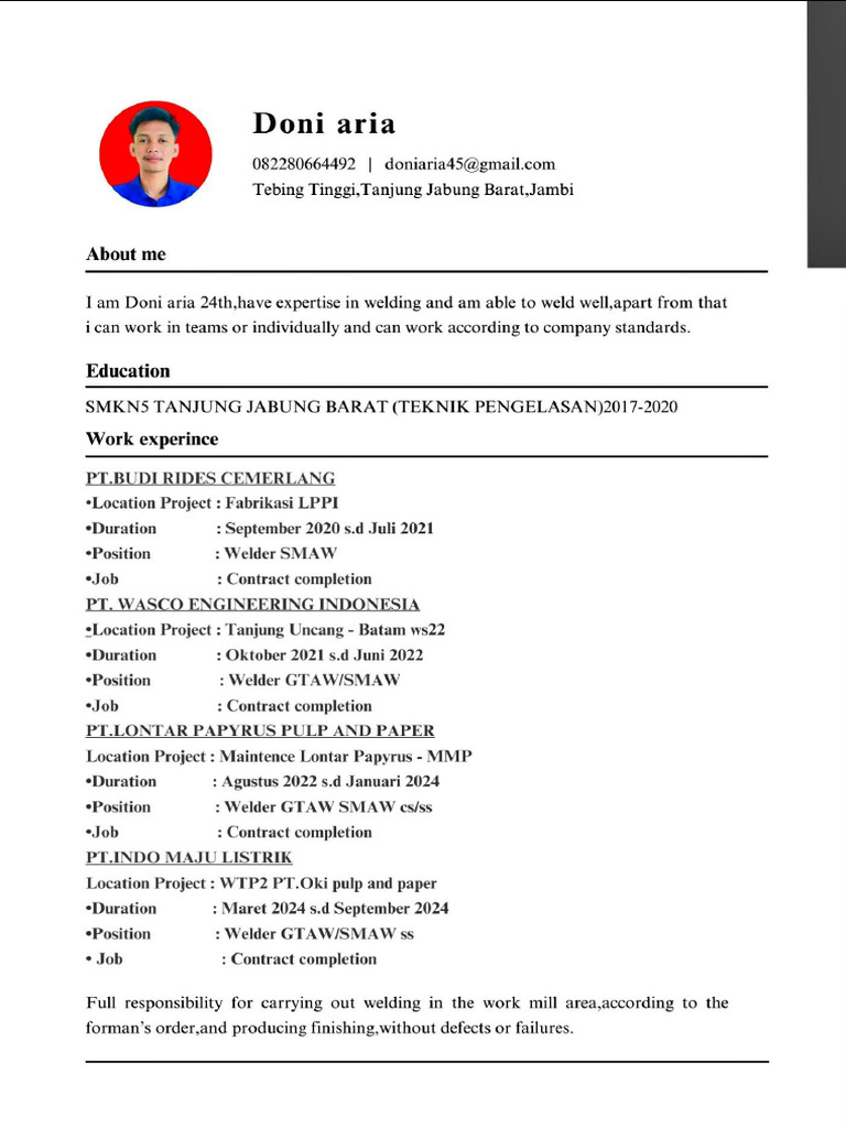 Doni Aria Gtawsmaw | PDF