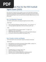 FIFA_Agent_Exam_100_Realistic_Questions | PDF | Arbitration | Fee