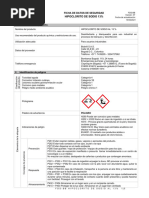 Sani-Chlor 12 Ficha Técnica | PDF | Agua | Medicina CLINICA
