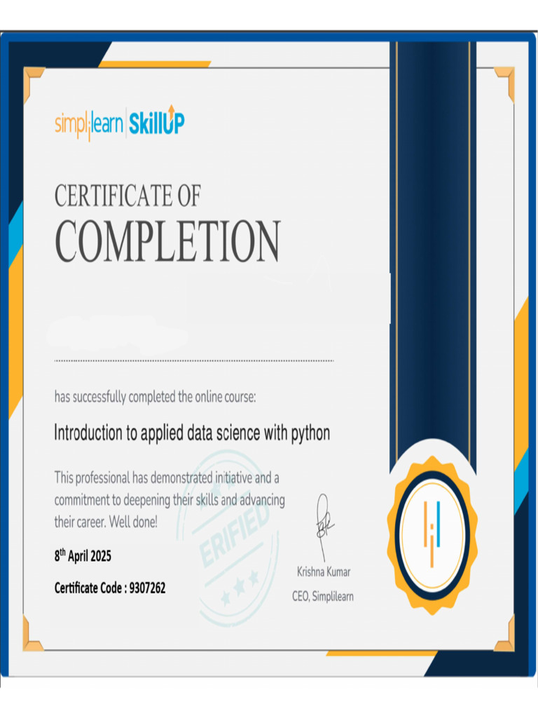 Karan Telgad - Certificate | PDF