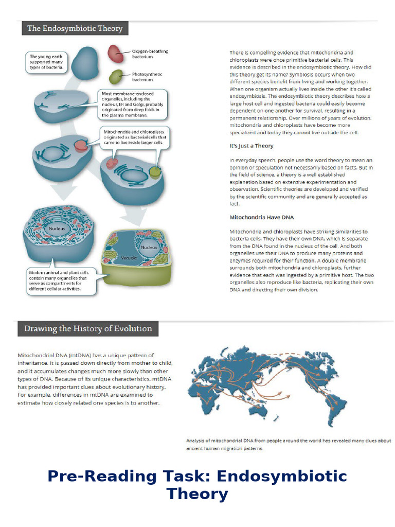 PRT Endosymbiotic Theory Article | PDF | Cell (Biology) | Biotechnology