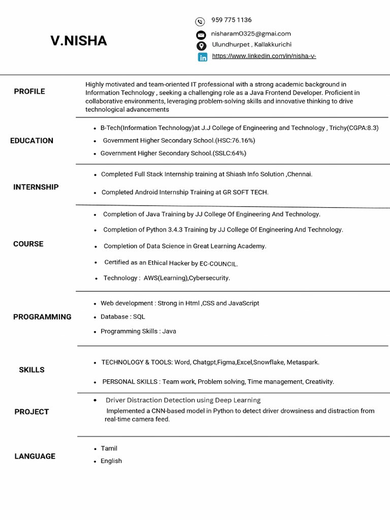 Resume Nisha 2-1 PDF | PDF