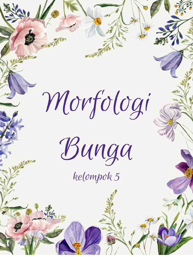 Booklet Morfologi Bunga Kelompok 5_11zon | PDF