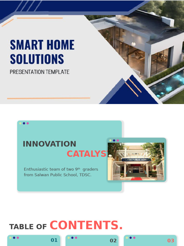The Smart Home - PPT Final | PDF | Sensor