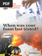 Fire Foam Testing Guidelines | PDF | Foam | Ph
