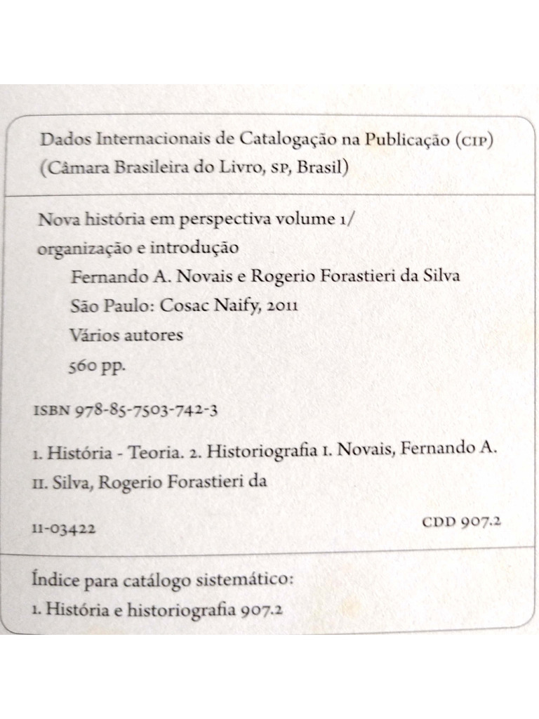 APPLEBY, Joyce HUNT, Lynn JACOB, Margaret. Introdução A Telling The ...