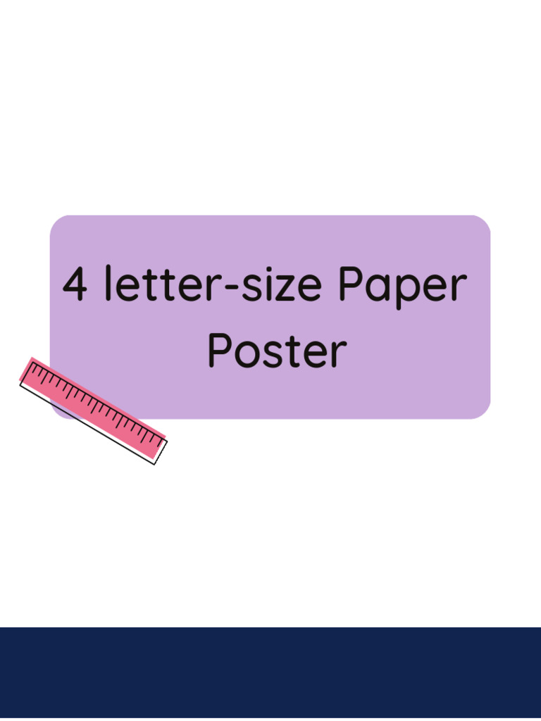 4 Letter-Size Alphabet Poster (21.5 × 27.8 CM) | PDF
