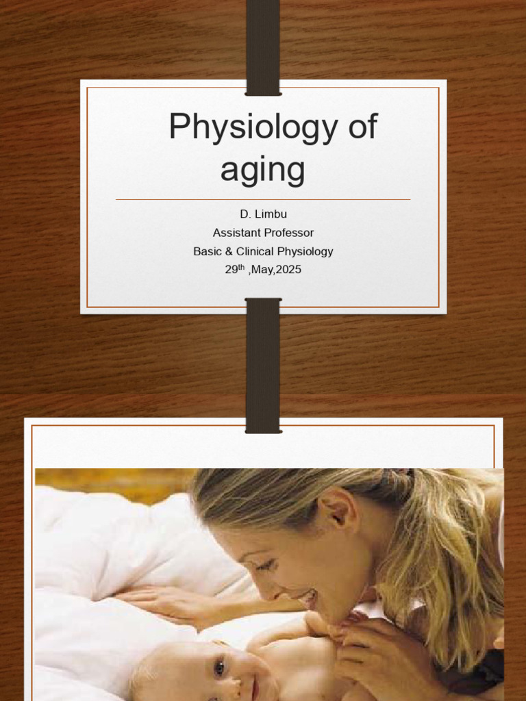 Physiological Changes in Aging | PDF | Senescence | Apoptosis