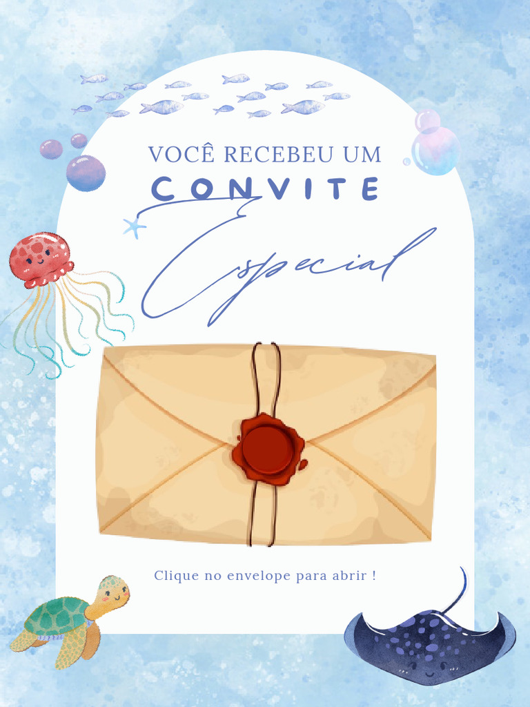 Bem Vindo Ao Fundo Do Mar Do Havi 2 | PDF