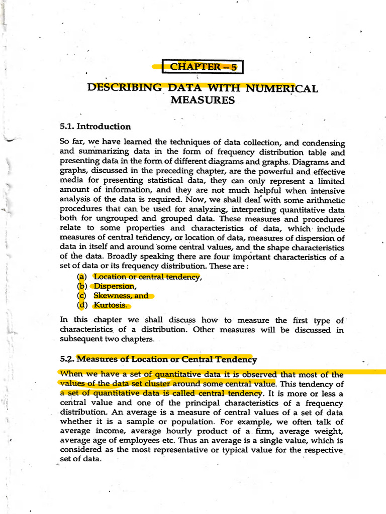 Descriptive Statistics 1 58 | PDF