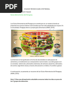 Mapa Conceptual Guias Alimentarias para Honduras | PDF | Alimentos | Carne