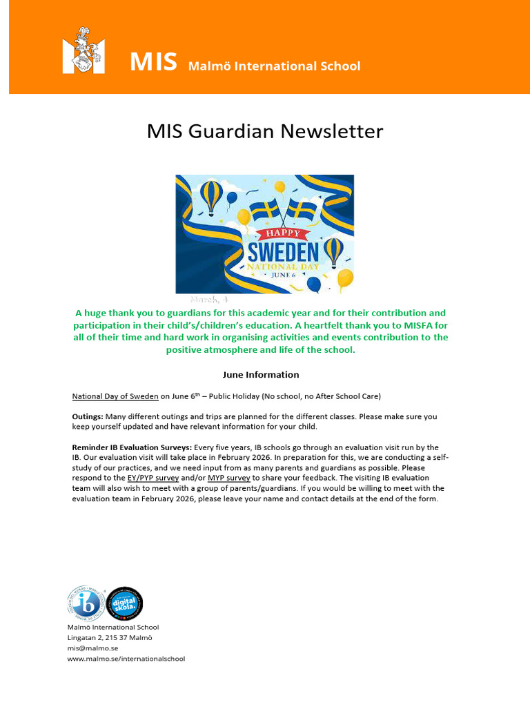 MIS Guardians Newsletter June 2025 | PDF