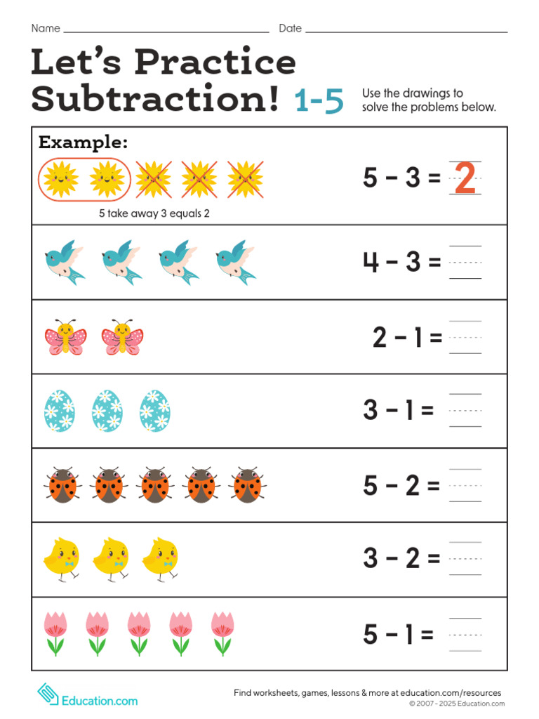 Subtract 1 5 | PDF