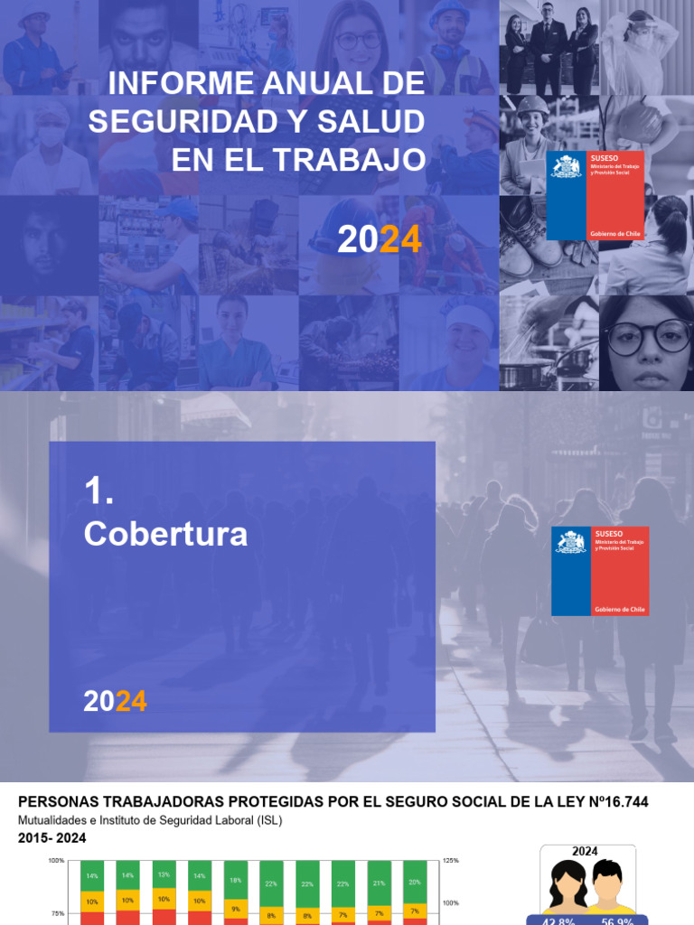 Informe Anual de Seguridad y Salud en El Trabajo Del Año 2024 | PDF