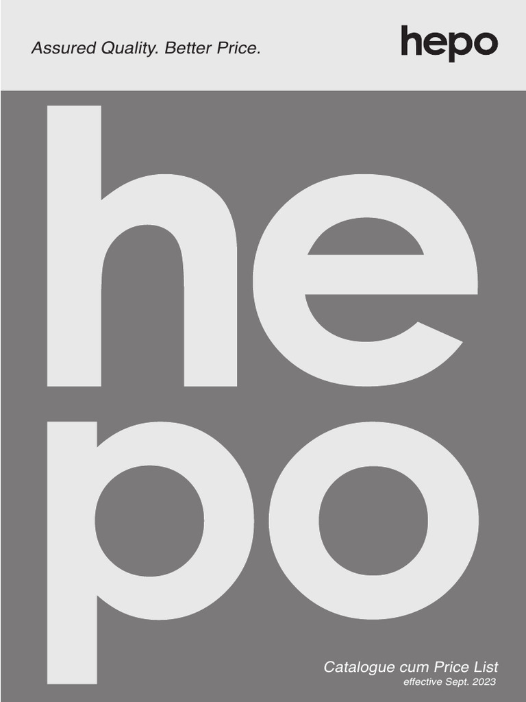 Hepo Price List - 28092023 1 1 | PDF | Screw | Metalworking