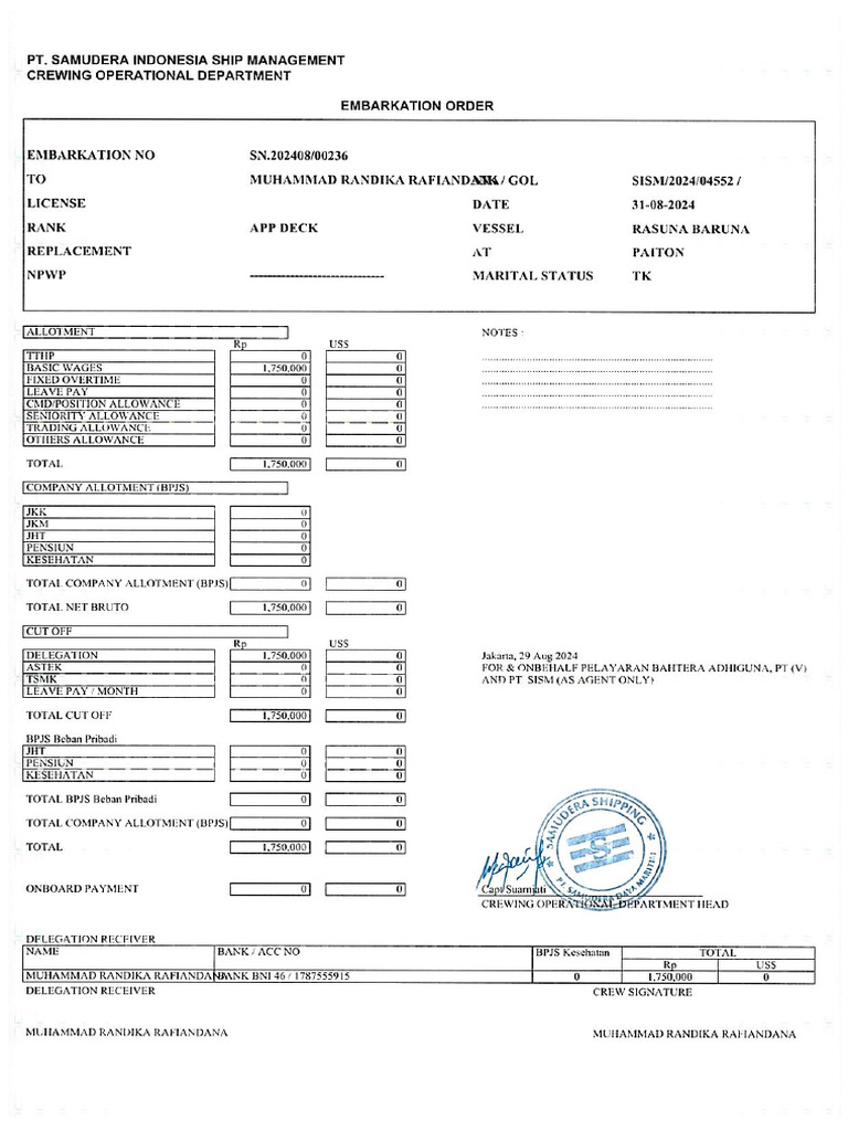 Mutation on,m.randika Rafiandana,Trok,21.57.1013 | PDF