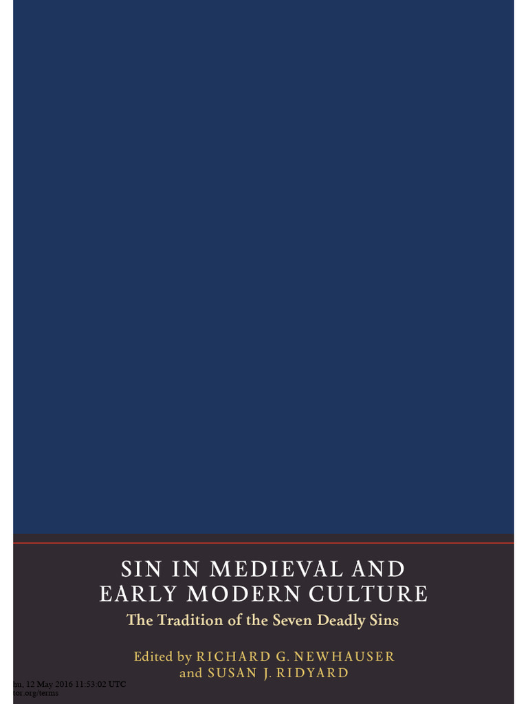 (Richard G. Newhauser, Susan J. Ridyard (Eds.) ) Si | PDF