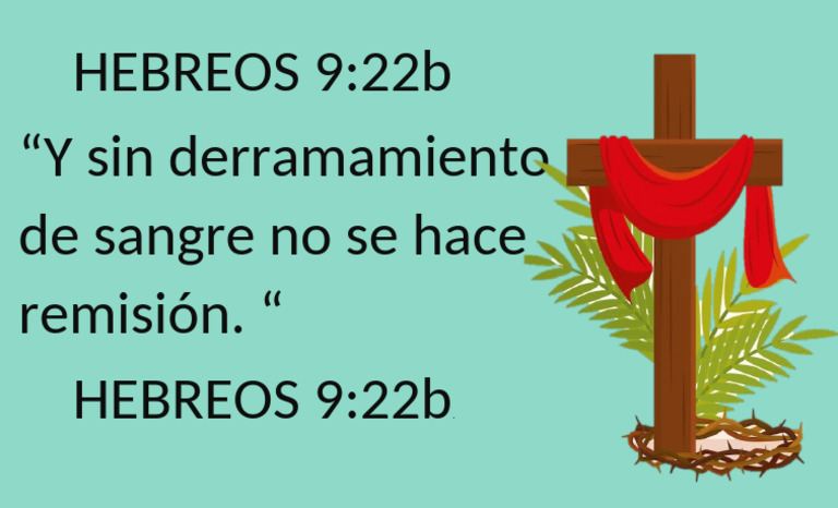 Visual Hebreos 9:22b | PDF