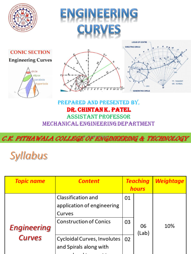 3.engineering Curve - Class Note - EGD (BE01000061) | PDF | Ellipse ...