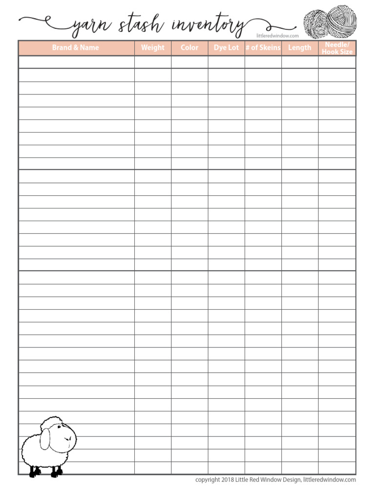 Yarn Inventory | PDF