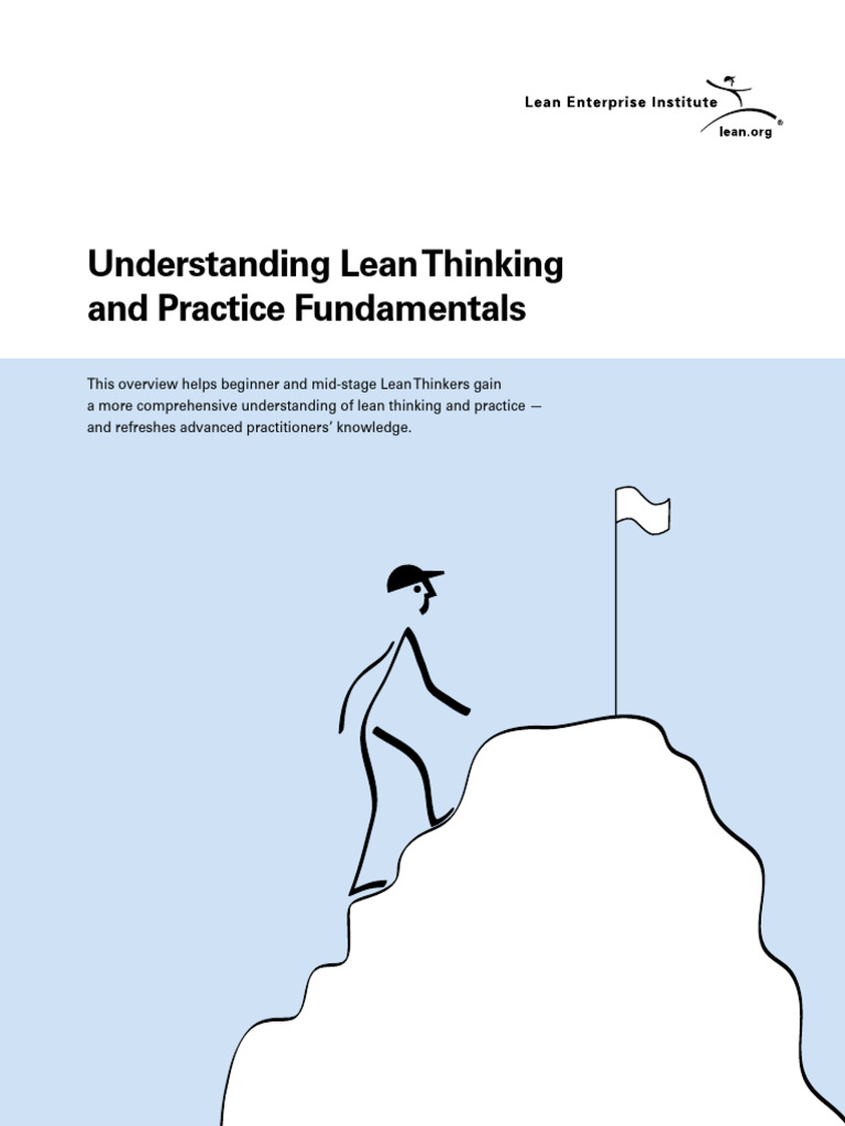 Ebook - Understanding - Lean - Thinking - LEan v2 | PDF | Lean ...