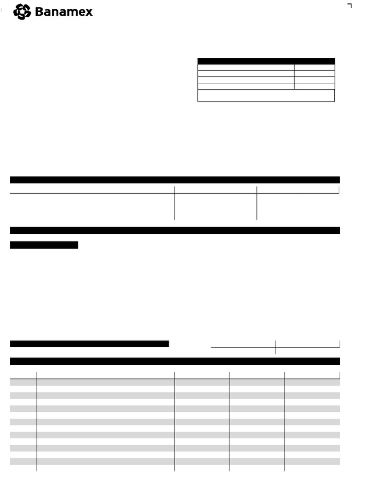 Caratula de Clabe Interbancaria | PDF | Economias | Dinero