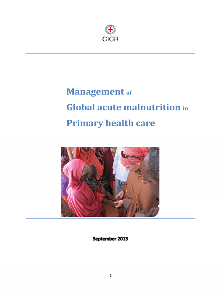 Management of Acute Malnutrition in PHC | PDF | Malnutrition | Diseases ...