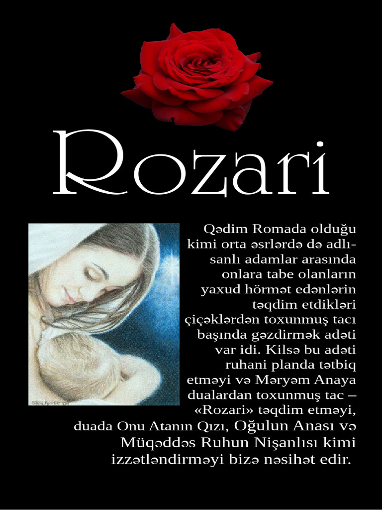 Rozari Kitabçası Classics - Uzun5 Black | PDF