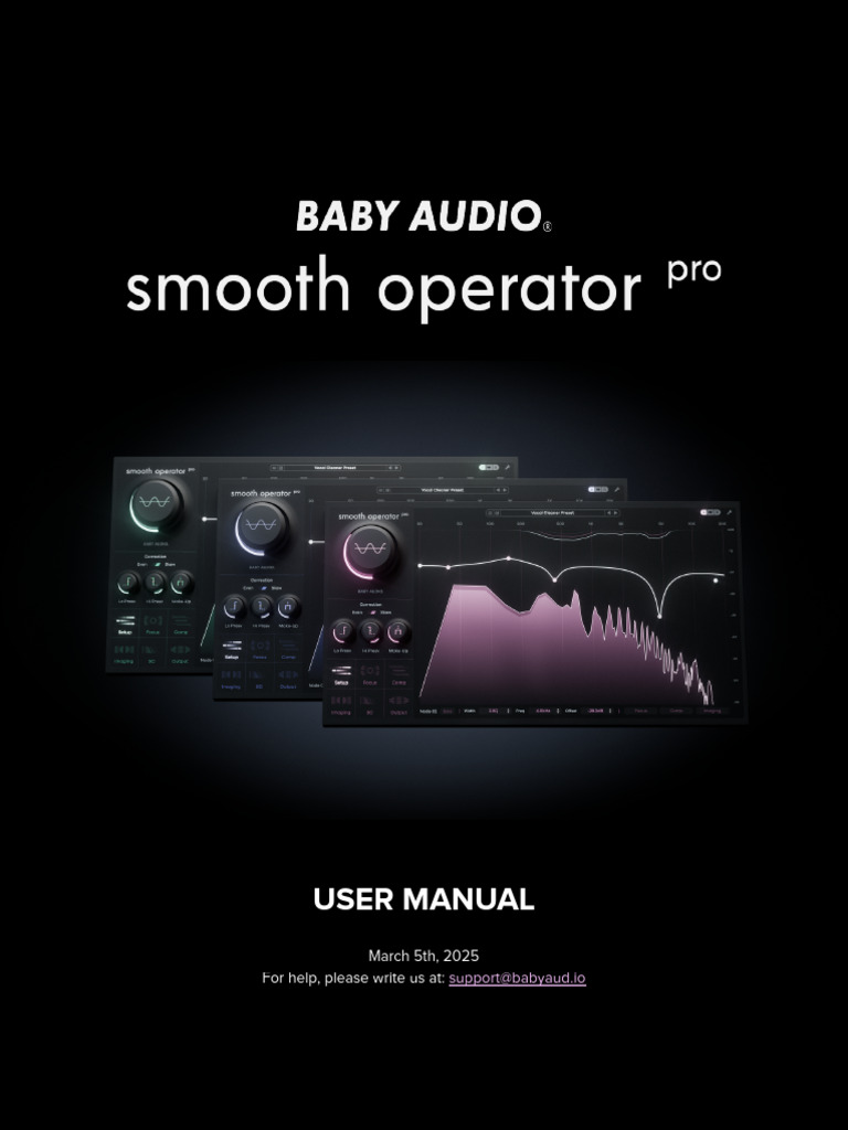 Smooth Operator Pro User Manual - Baby Audio - Final - Smooth+Operator+Pro+Baby+Audio+Manual ...