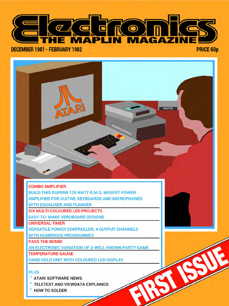 Maplin Electronics 1981-12-001 | PDF | Amplifier | Printed Circuit Board