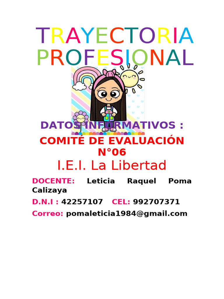 Datos Informativos | PDF