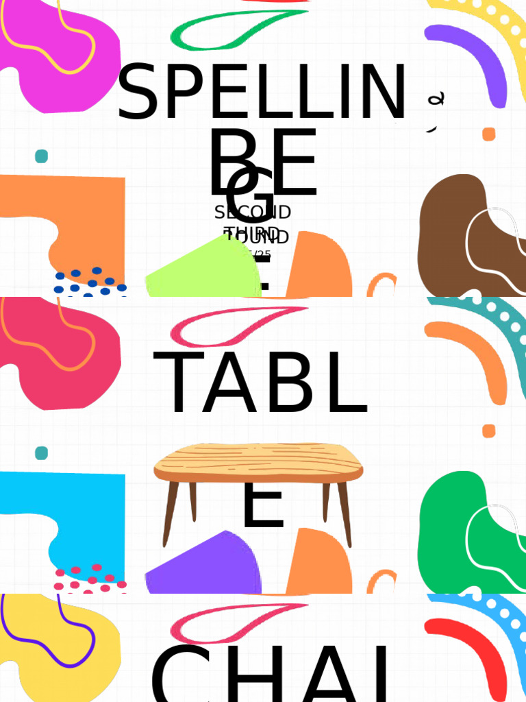2 Ronda Spelling Bee - Third | PDF