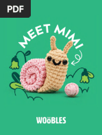 Step-By-Step Guides For Your Crochet Kit The Woobles | PDF