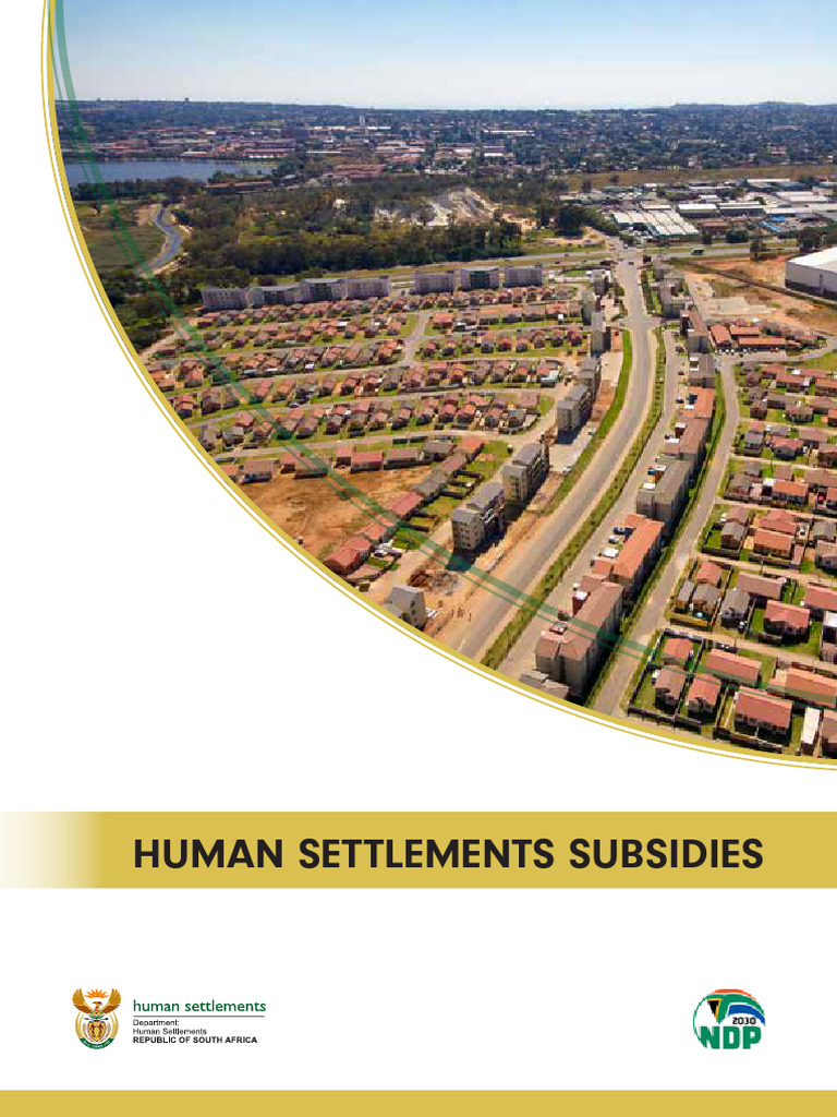 A5 Human Settlements Subsidies | PDF | Subsidy | Property