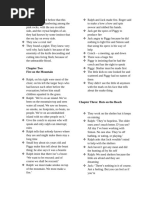 Chapter 3 Summary: Huts on the Beach | PDF