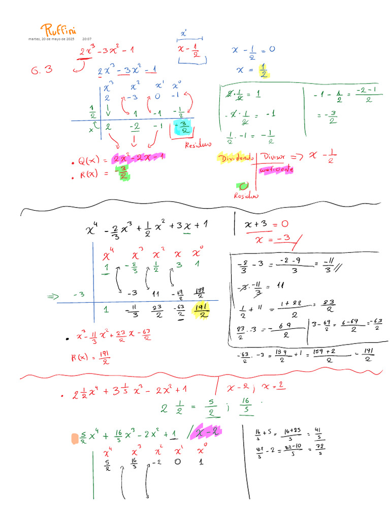 Ruffini | PDF