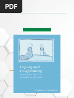 DisDAT: Tool for Identifying Distress | PDF | Palliative Care | Causes ...