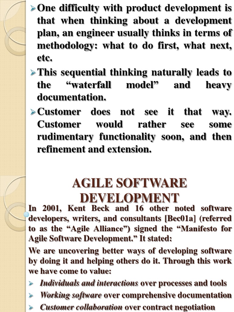Agile Software Development | PDF | Agile Software Development | Use Case