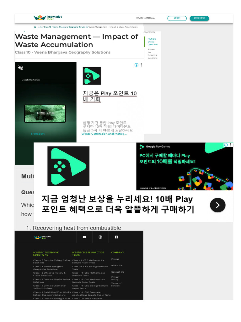 Impact of Waste Accumulation | PDF | Electronic Waste | Recycling